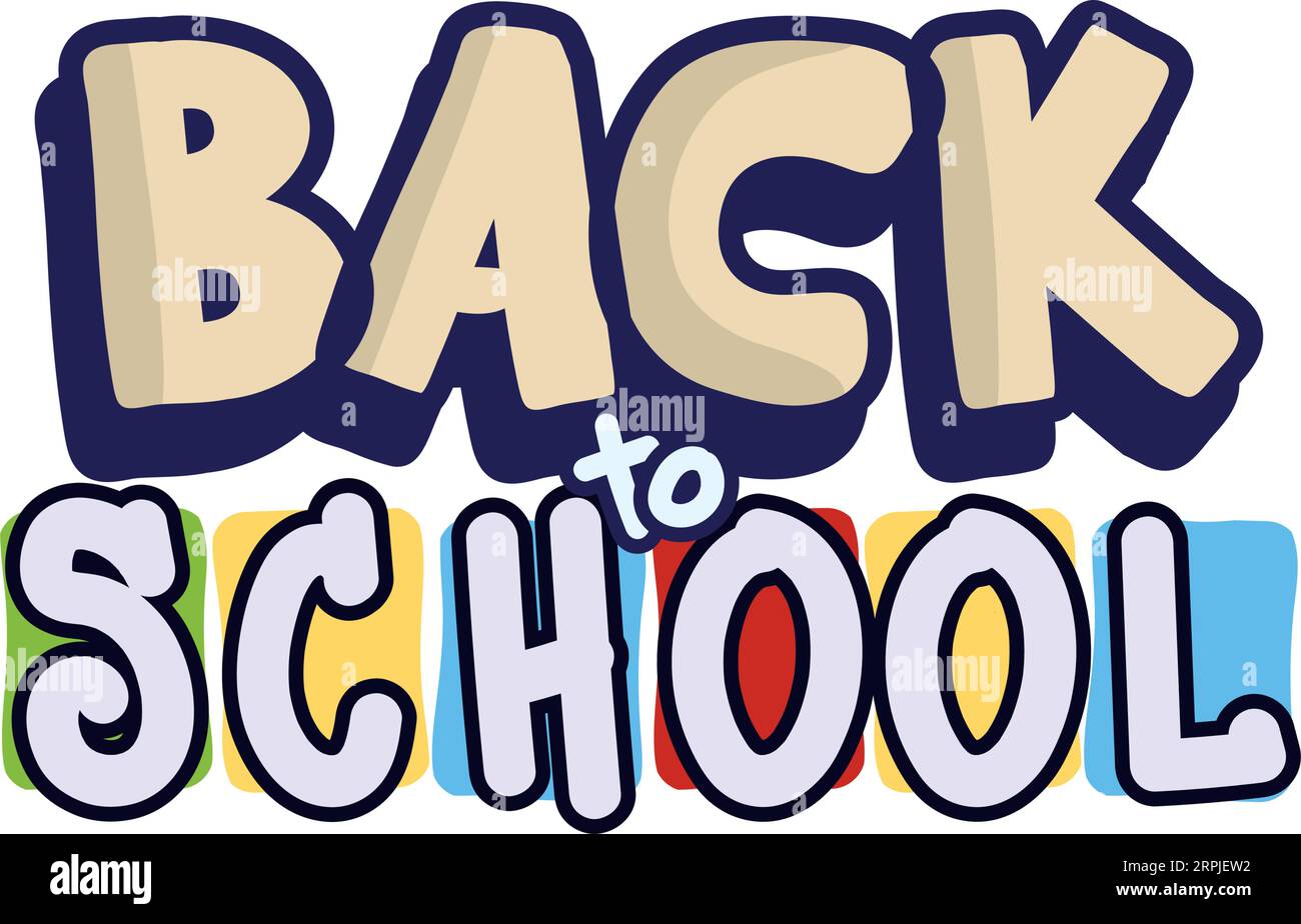 back to school font icon Stock Vector Image & Art - Alamy
