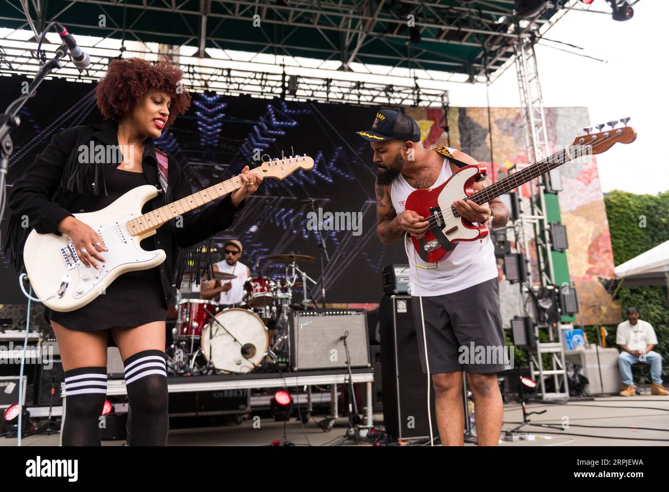 Seattle, USA. 3 Sep, 2023. The Seattle band The Black Tones performing ...