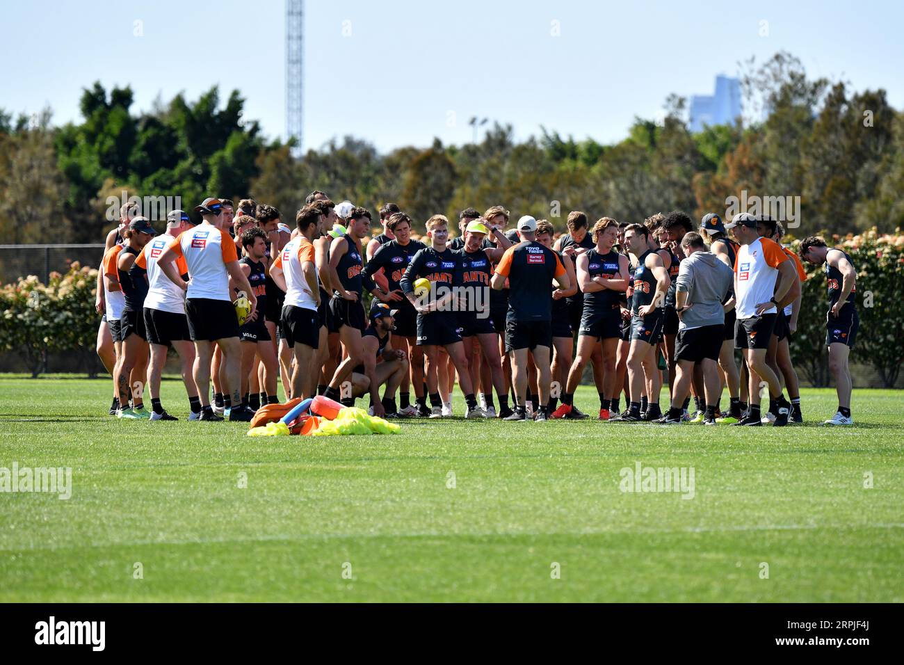 Sydney, Australia. 05th Sep, 2023. Giants players during a GWS Giants ...