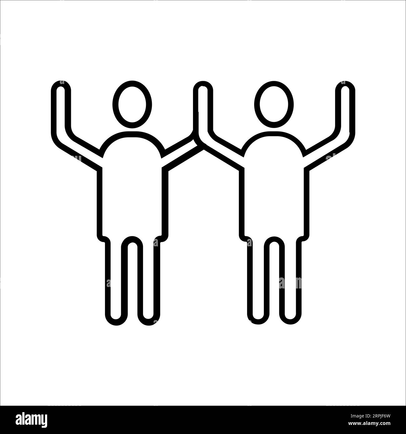 FRIEND PEPO LES Editable and Resizeable Vector Icon Stock Vector Image ...