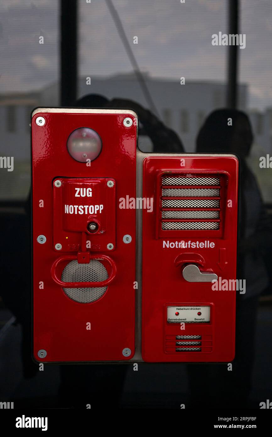 Train emergency stop hi-res stock photography and images - Alamy