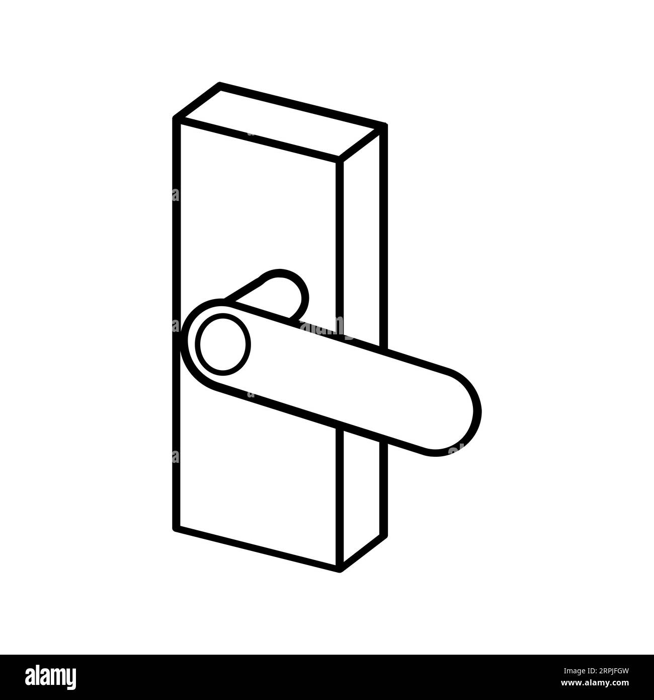 DOOR TAG Editable and Resizeable Vector Icon Stock Vector Image & Art ...