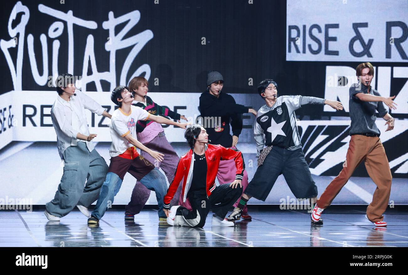 05th Sep, 2023. S. Korean boy group Riize South Korean boy group Riize ...