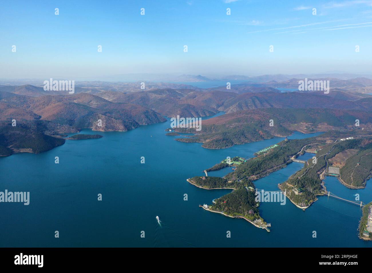 191211 -- NANYANG, Dec. 11, 2019 -- Aerial photo taken on Dec. 10, 2019 ...