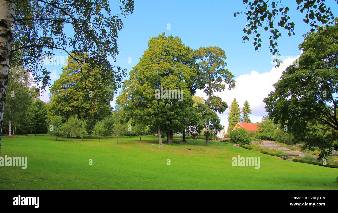 Finland garden hi-res stock photography and images - Alamy
