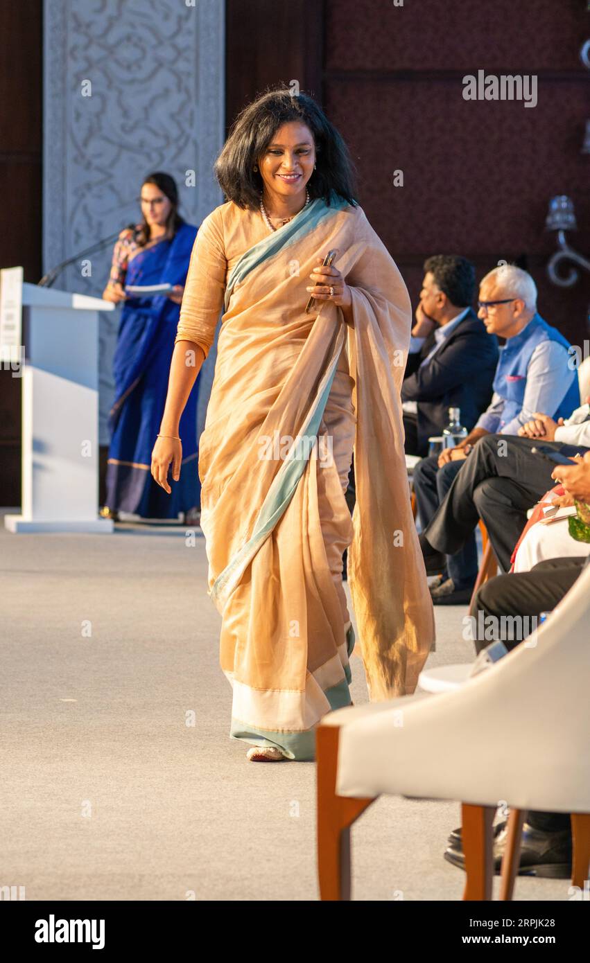 New Delhi, India. 04th Sep, 2023. Sandhya Devanathan Head and Vice ...