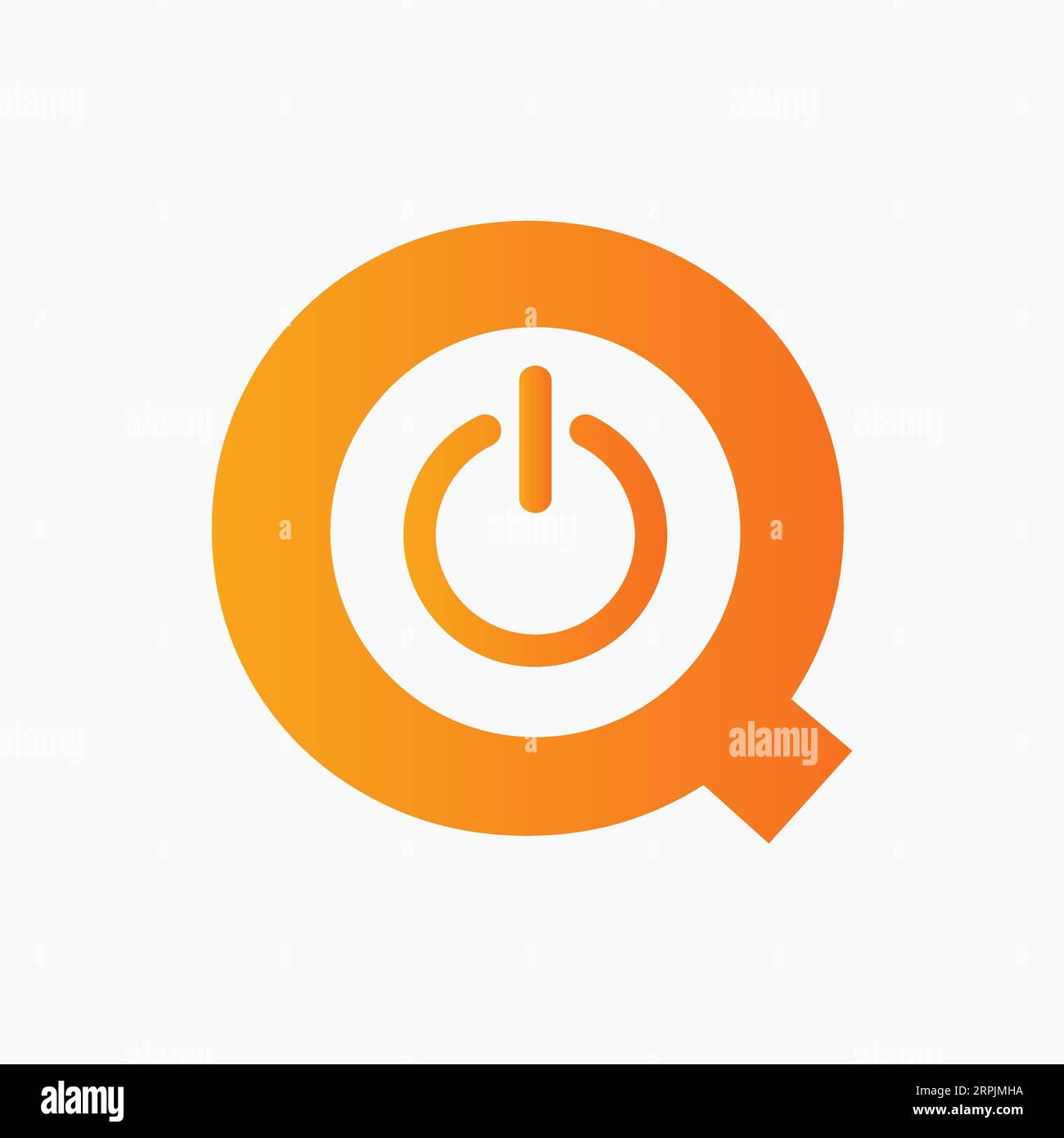 Power q logo hi-res stock photography and images - Alamy