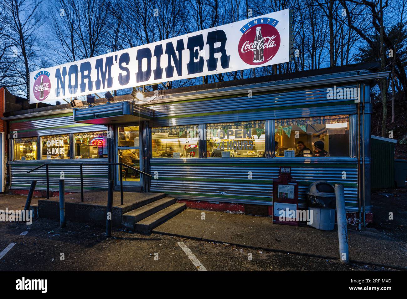 Norm's Diner Groton, Connecticut, USA Stock Photo - Alamy