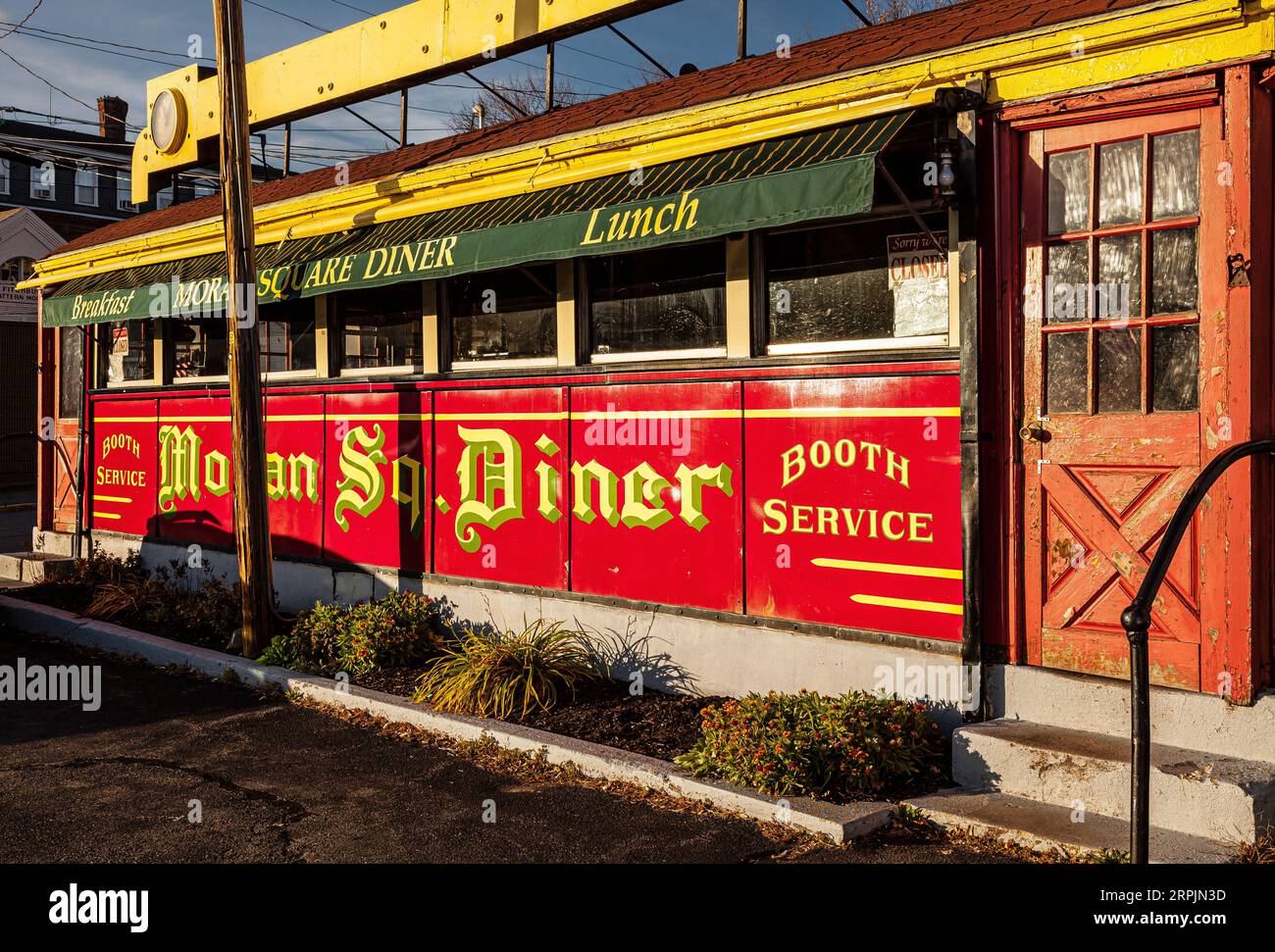 Moran Square Diner Fitchburg, Massachusetts, USA Stock Photo - Alamy