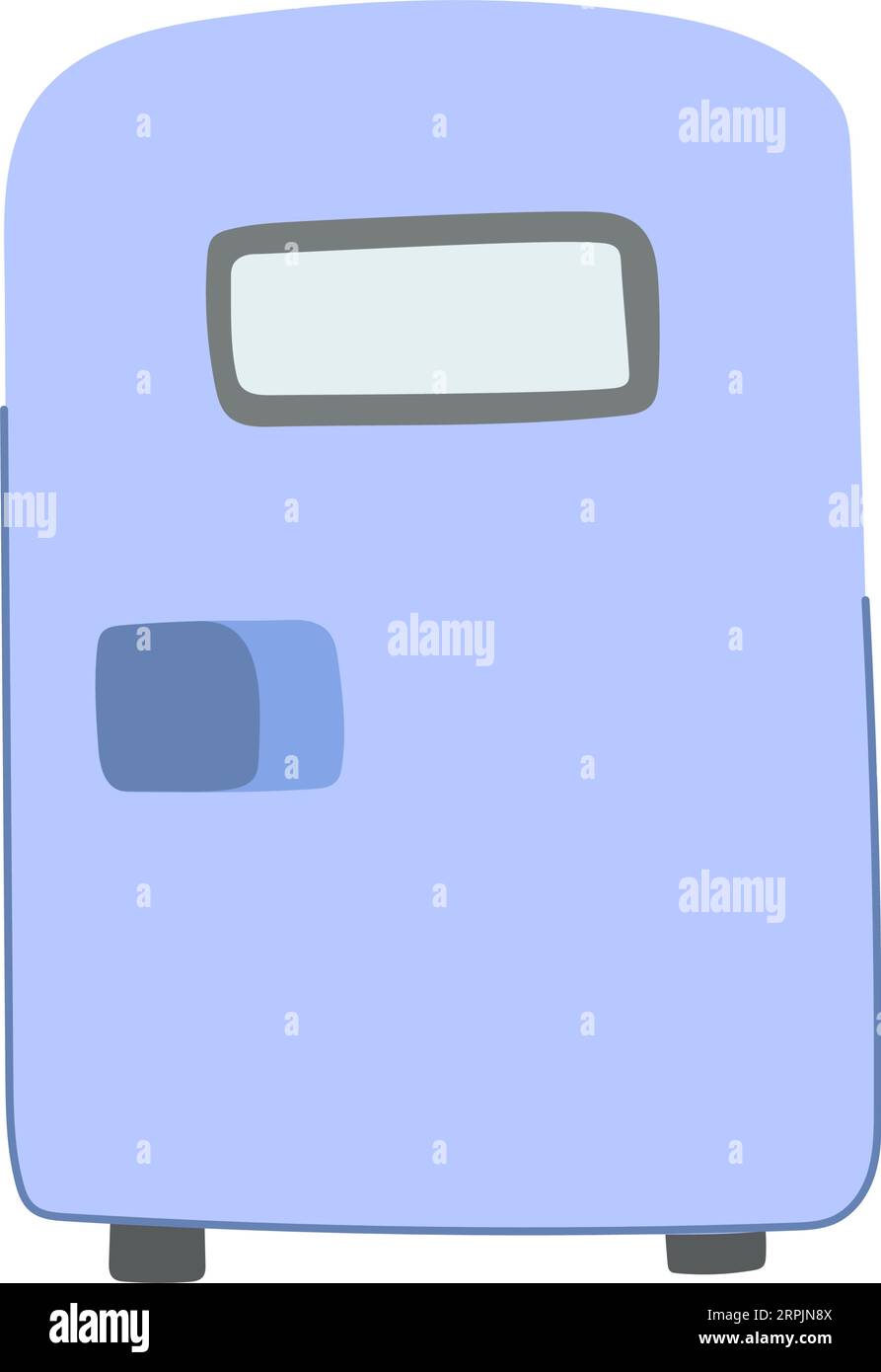 food fridge cartoon vector illustration Stock Vector Image & Art - Alamy