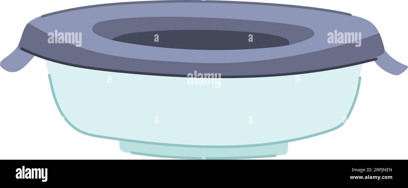 box glass container cartoon vector illustration Stock Vector Image ...