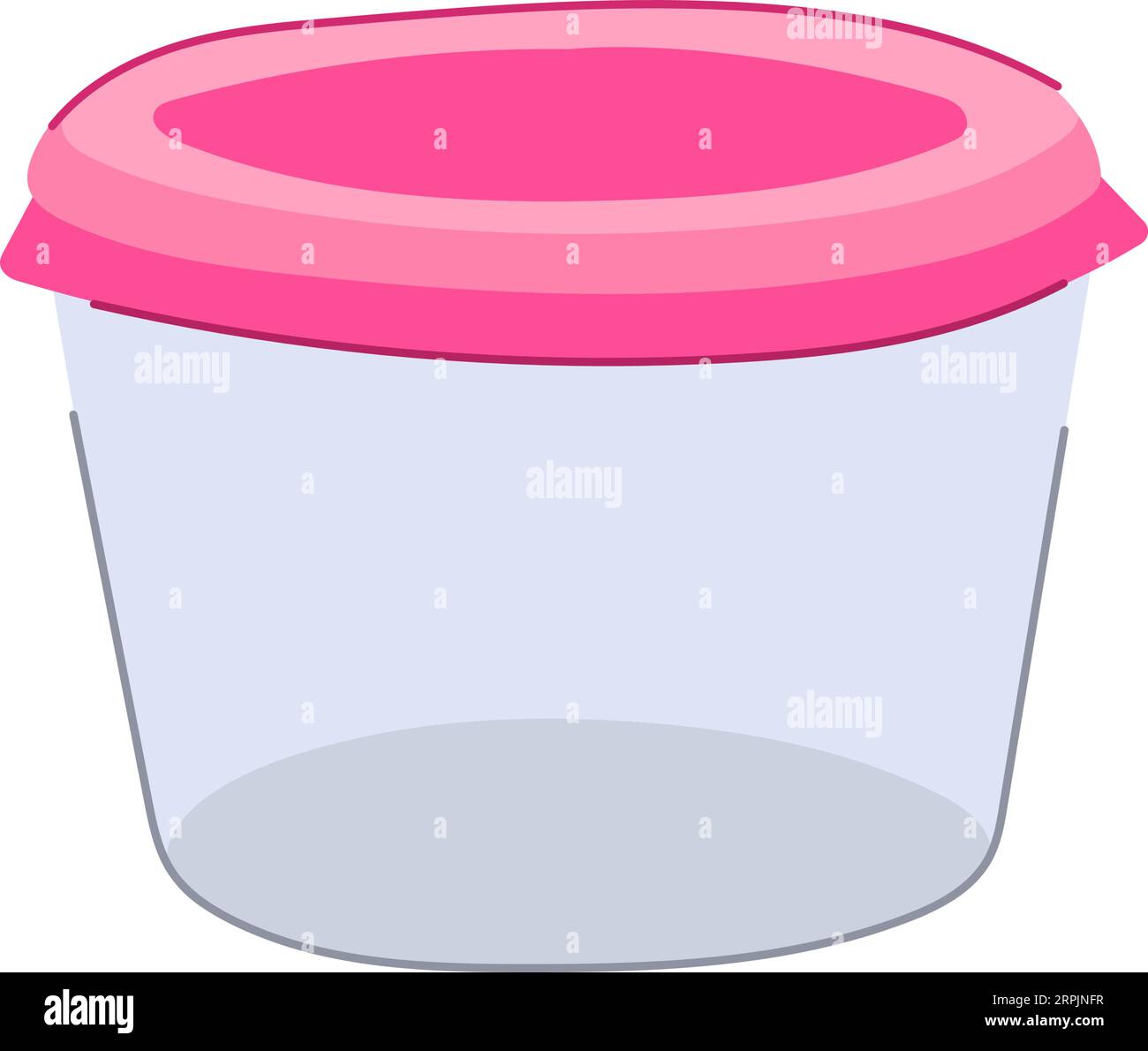 clear glass container cartoon vector illustration Stock Vector Image ...