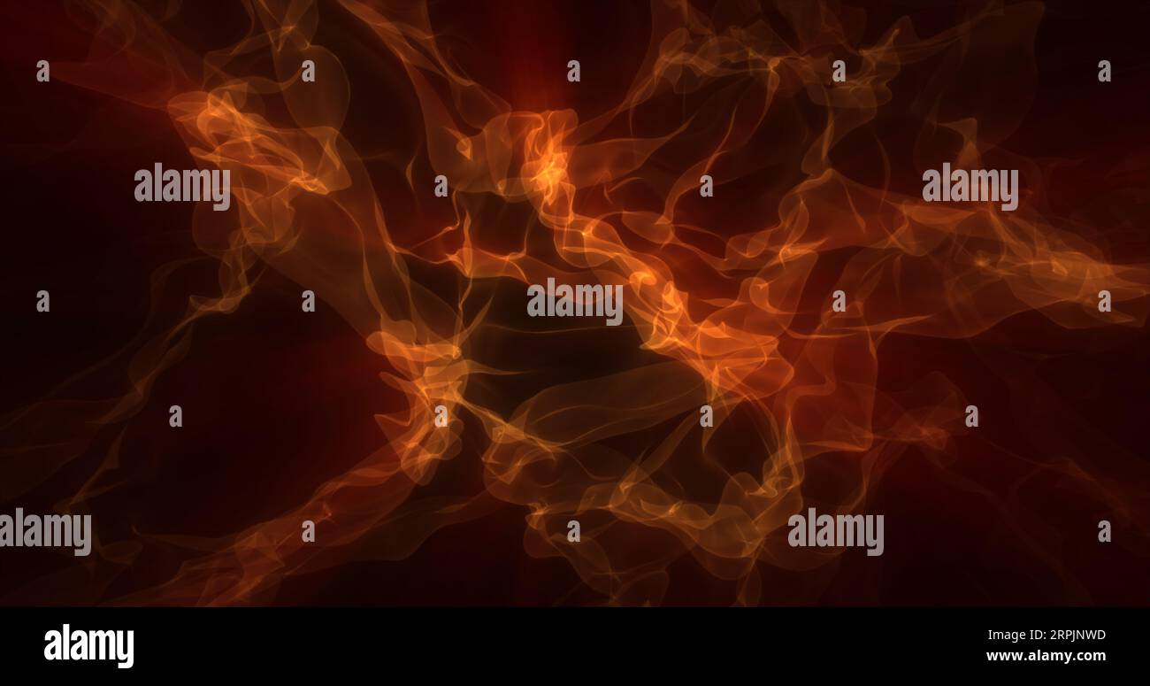 Abstract orange energy magical waves glowing background Stock Photo - Alamy