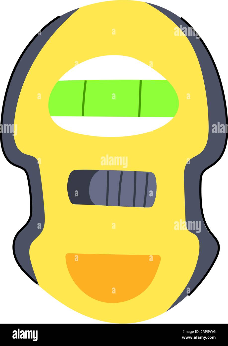 spirit level tool cartoon vector illustration Stock Vector Image & Art ...