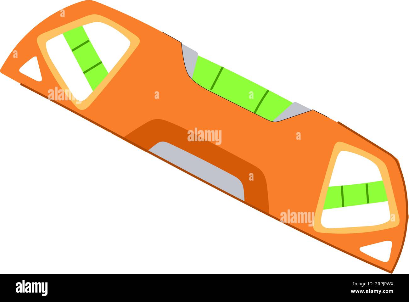 builder level tool cartoon vector illustration Stock Vector Image & Art ...