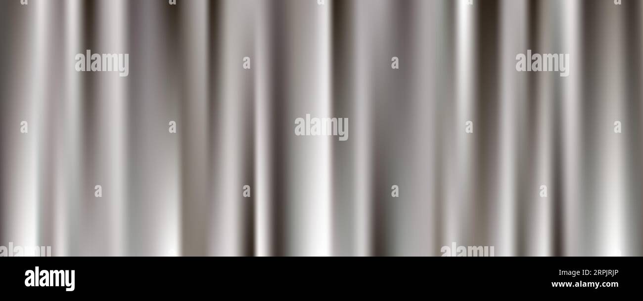 Silver foil background. Metal textured shiny gradient. Stainless glossy ...