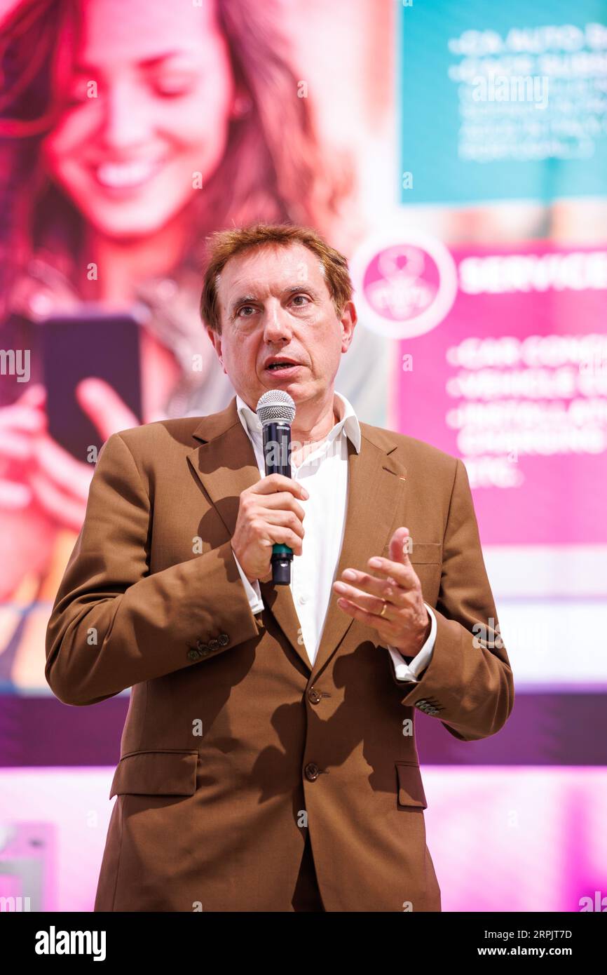 Munich, Germany. 04th Sep, 2023. Stephane Priami, Chairman of CA Auto ...