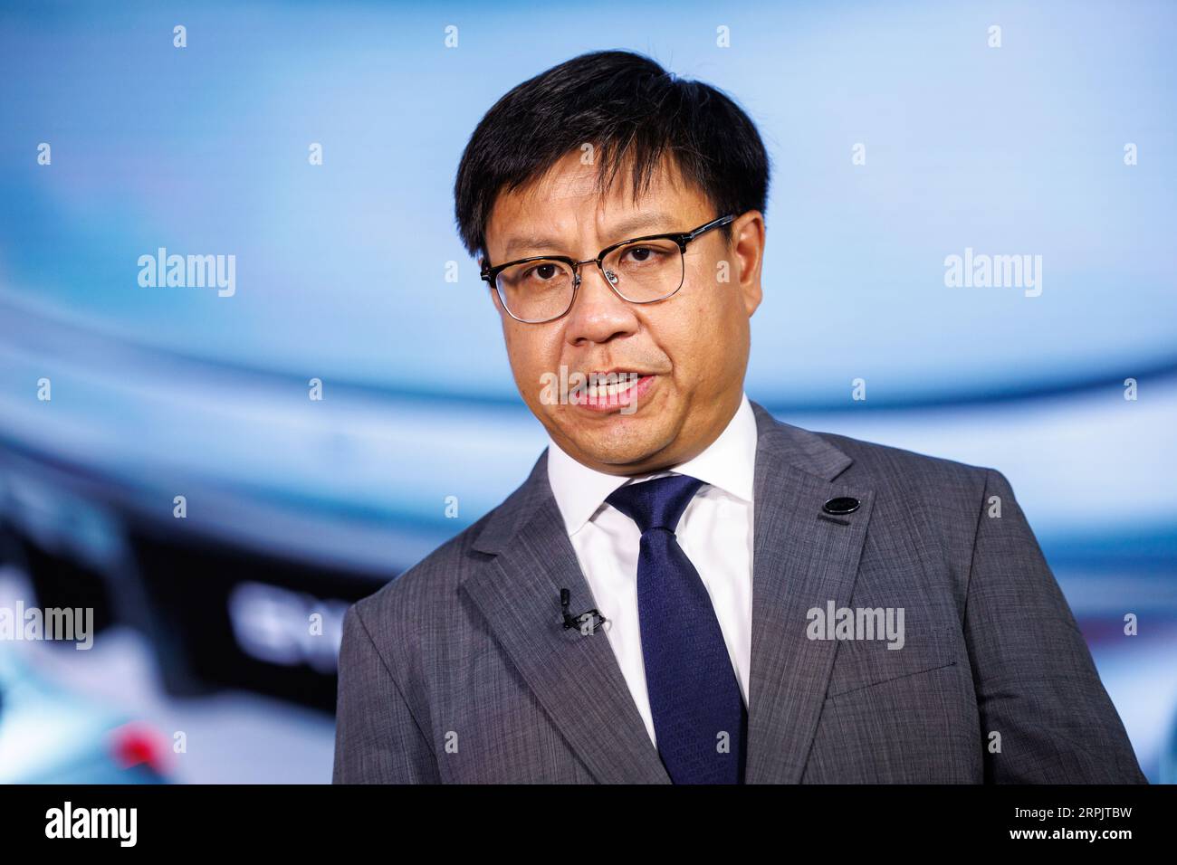 Munich, Germany. 04th Sep, 2023. Michael Shu, General Manager and ...
