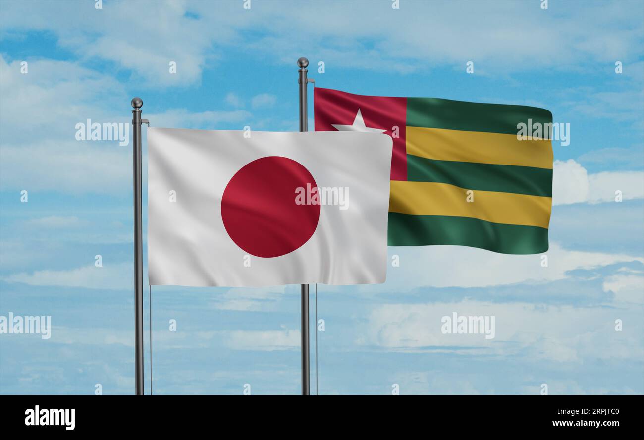Japan togo flag hi-res stock photography and images - Alamy