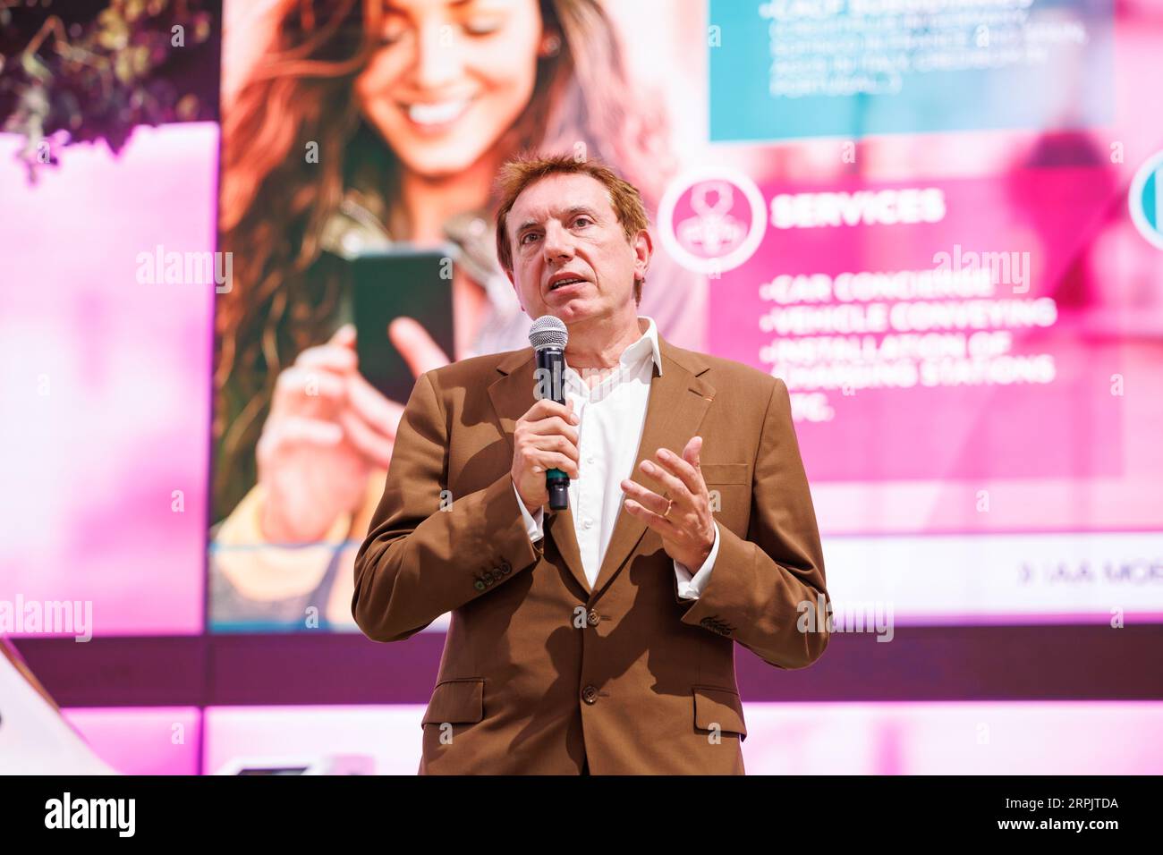 Munich, Germany. 04th Sep, 2023. Stephane Priami, Chairman of CA Auto ...