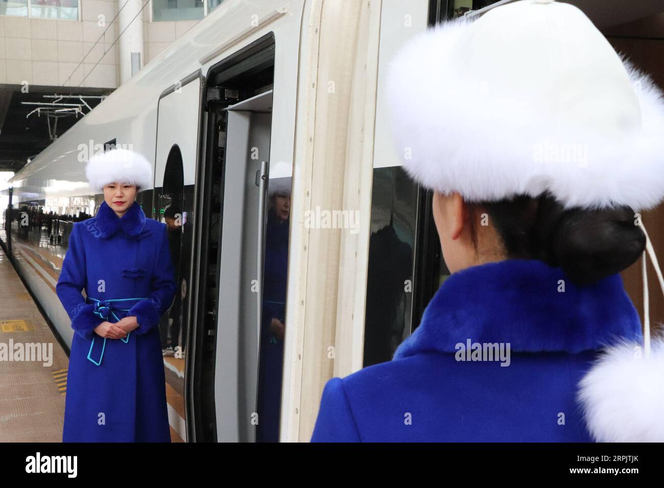 Conductors stand hi-res stock photography and images - Alamy