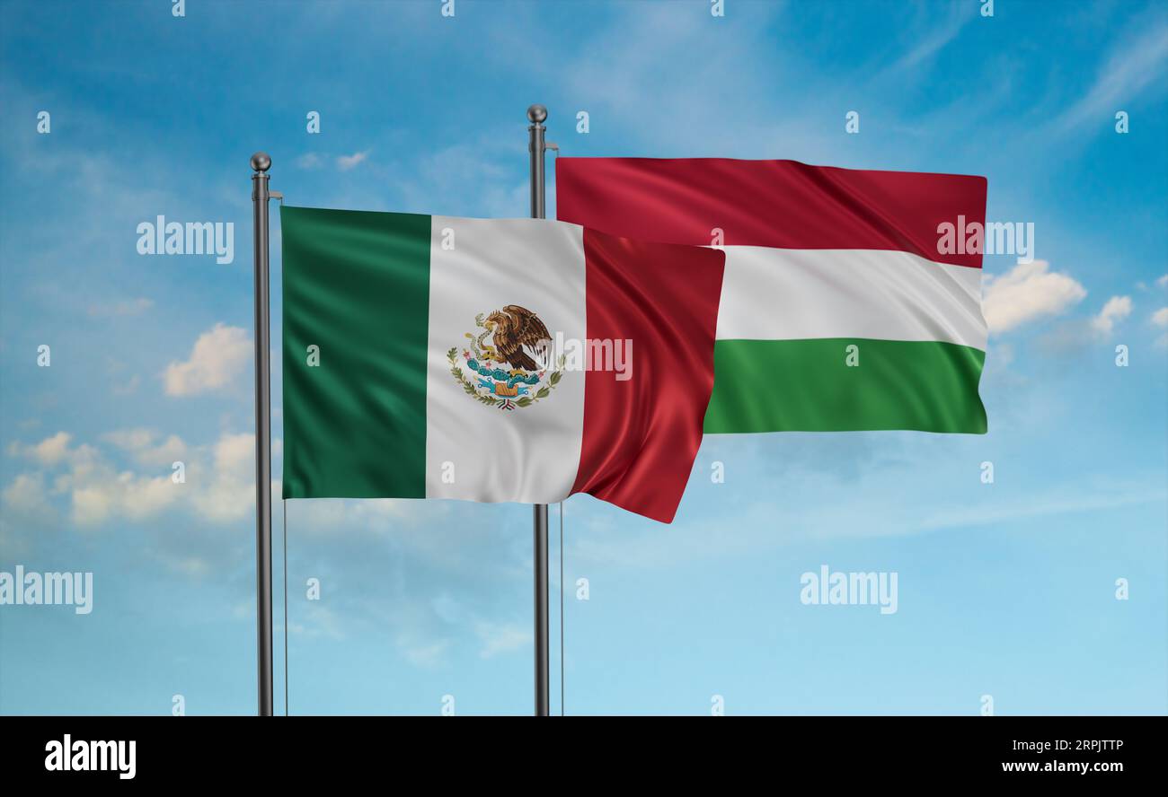Mexico hungary flag hi-res stock photography and images - Alamy