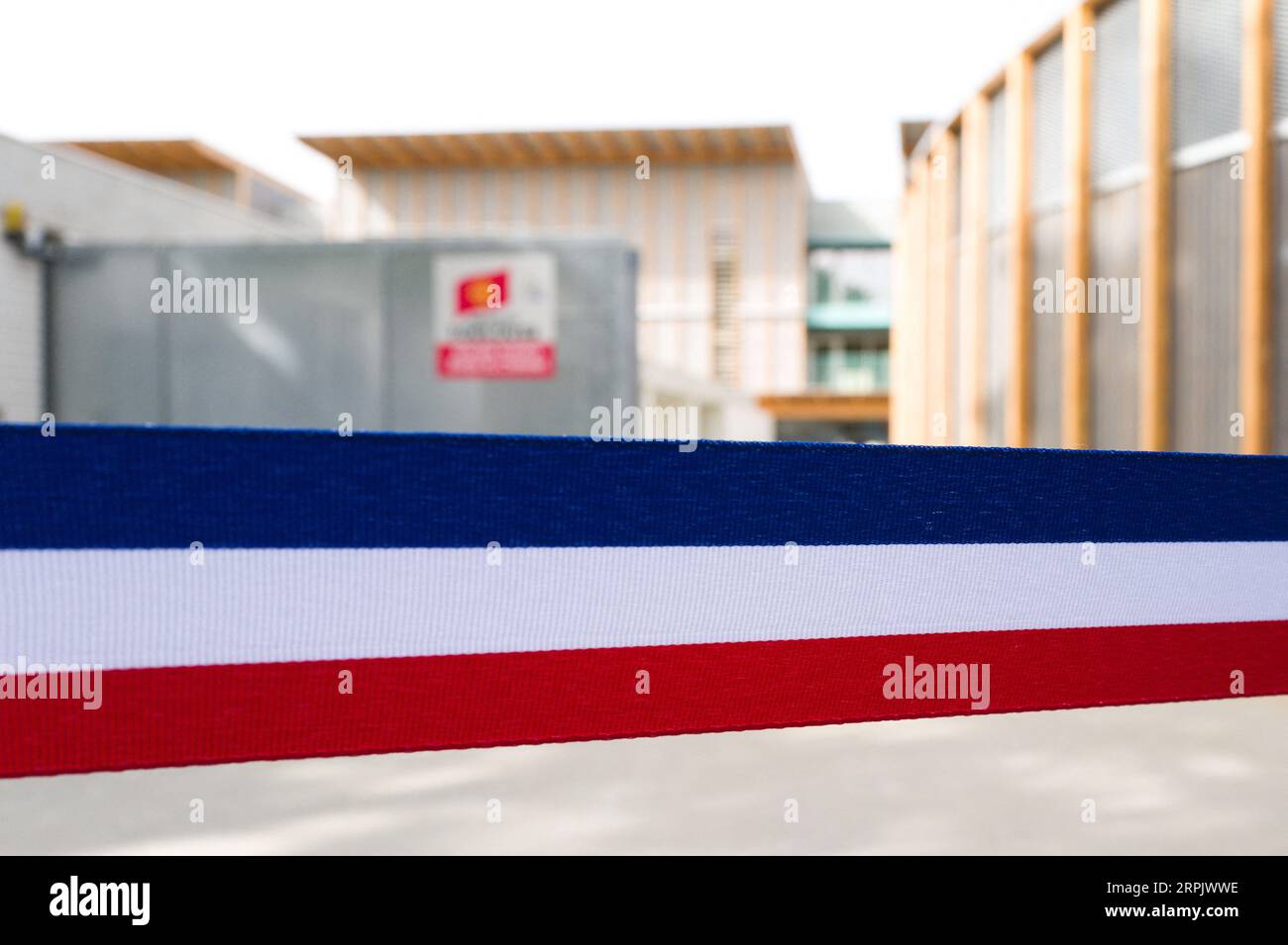 Ribbon-cutting by Jean-Luc Moudenc. Inauguration of the Emilie du ...