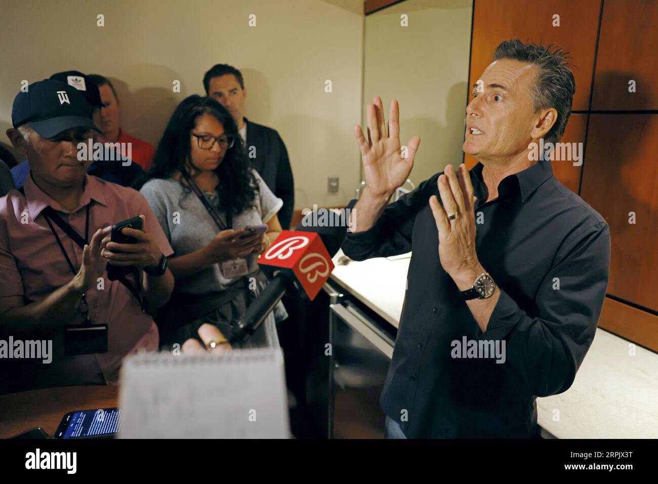 Nez Balelo, an agent for Los Angeles Angels two-way player Shohei ...