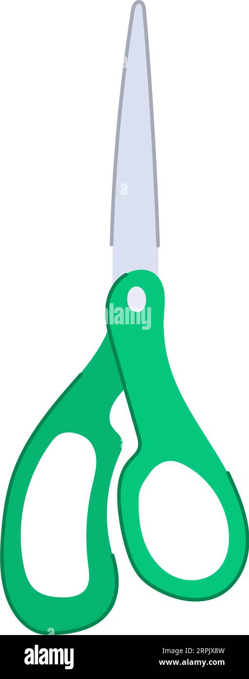 snip scissor cartoon vector illustration Stock Vector Image & Art - Alamy