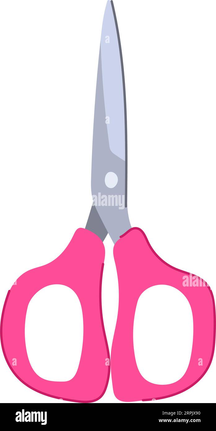 black scissor cartoon vector illustration Stock Vector Image & Art - Alamy