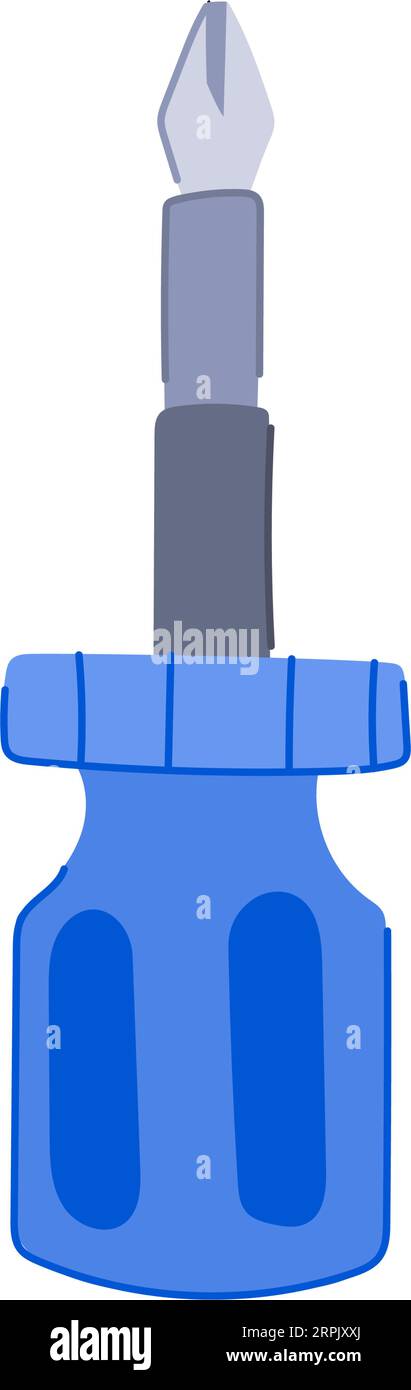 tool screwdriver cartoon vector illustration Stock Vector Image & Art ...