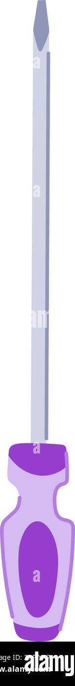 object screwdriver cartoon vector illustration Stock Vector Image & Art ...