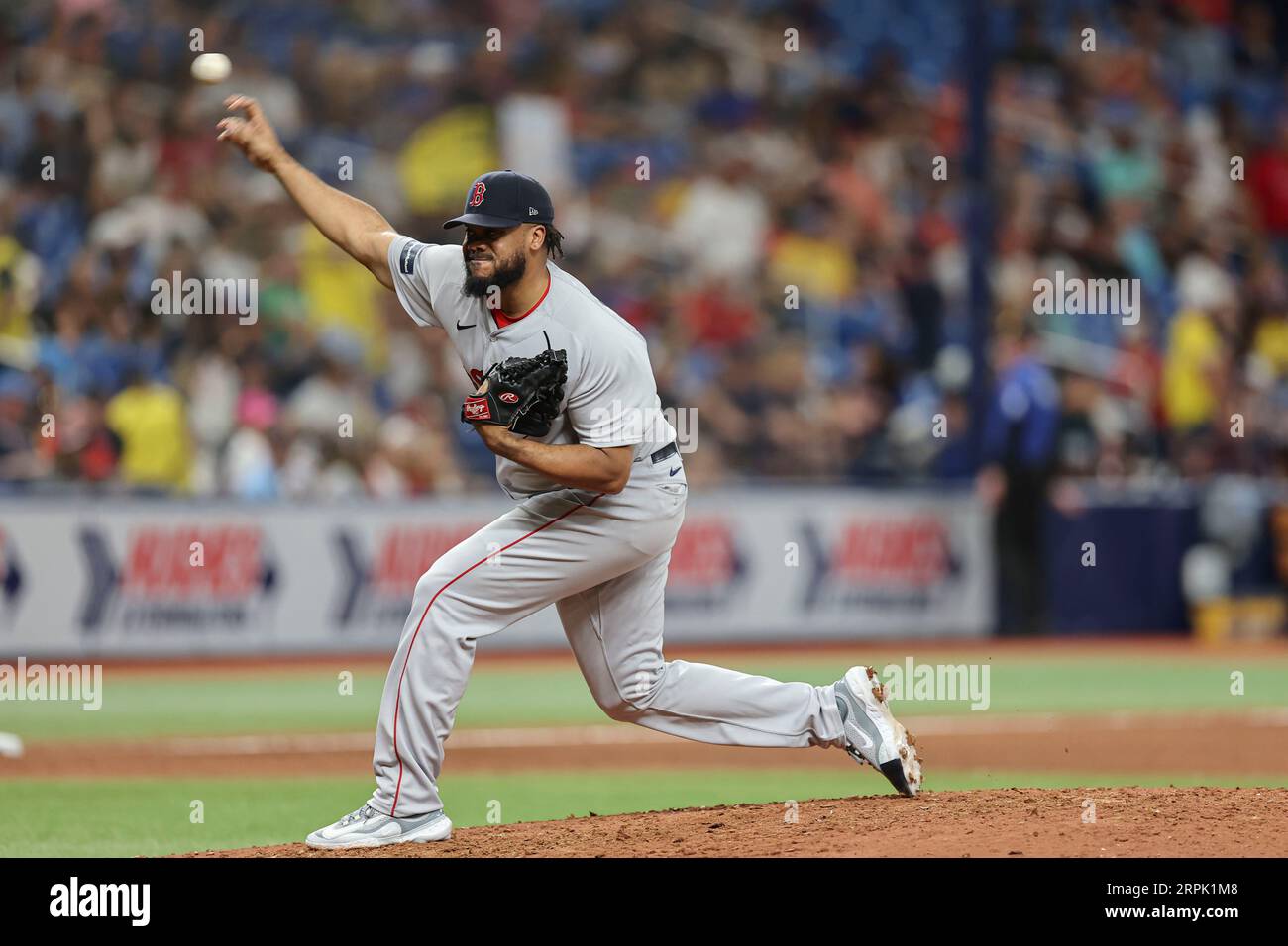 St. Petersburg, FL USA; Boston Red Sox relief pitcher Kenley Jansen (74 ...