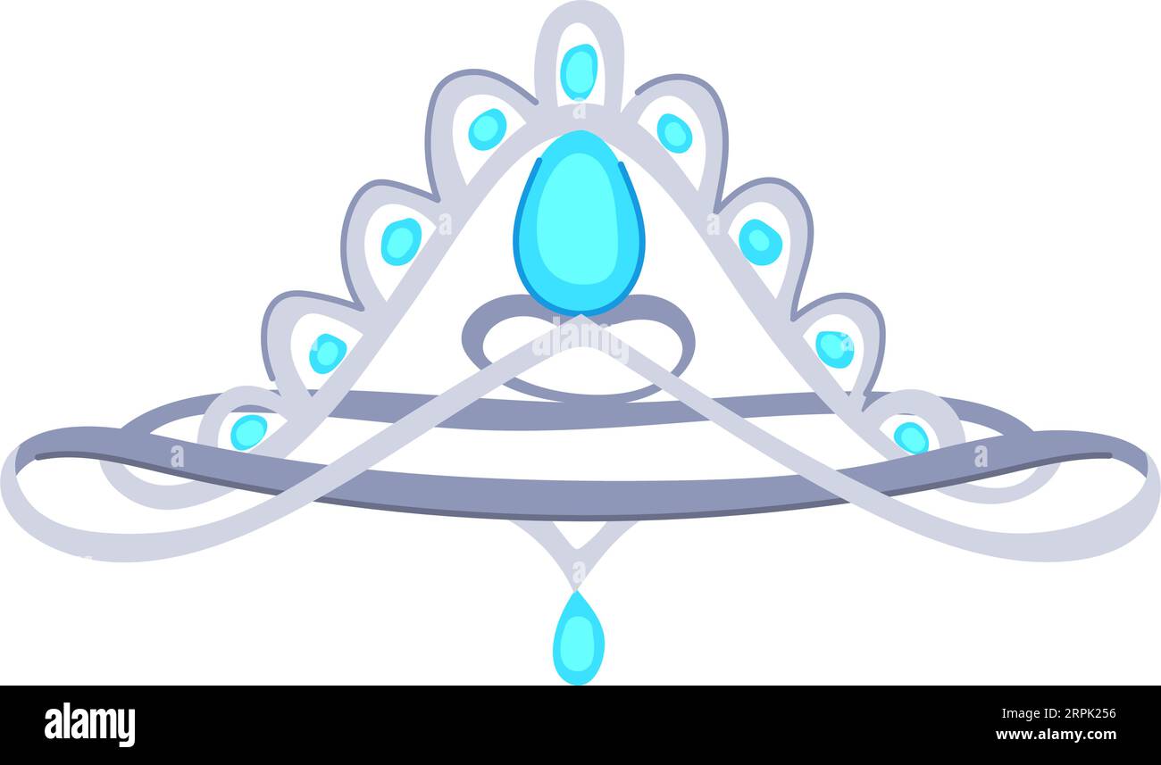 queen tiara cartoon vector illustration Stock Vector Image & Art - Alamy