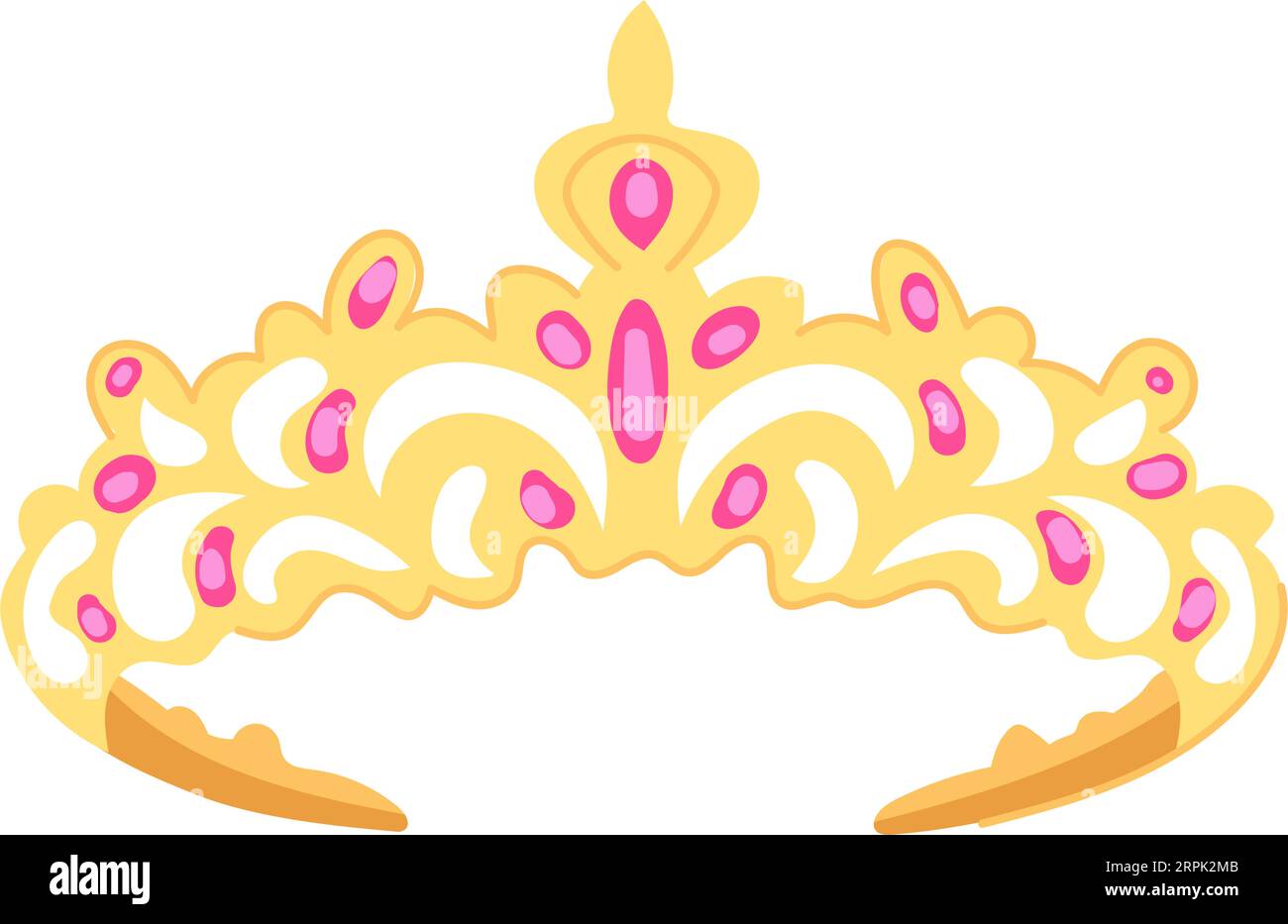 tiara tiara cartoon vector illustration Stock Vector Image & Art - Alamy
