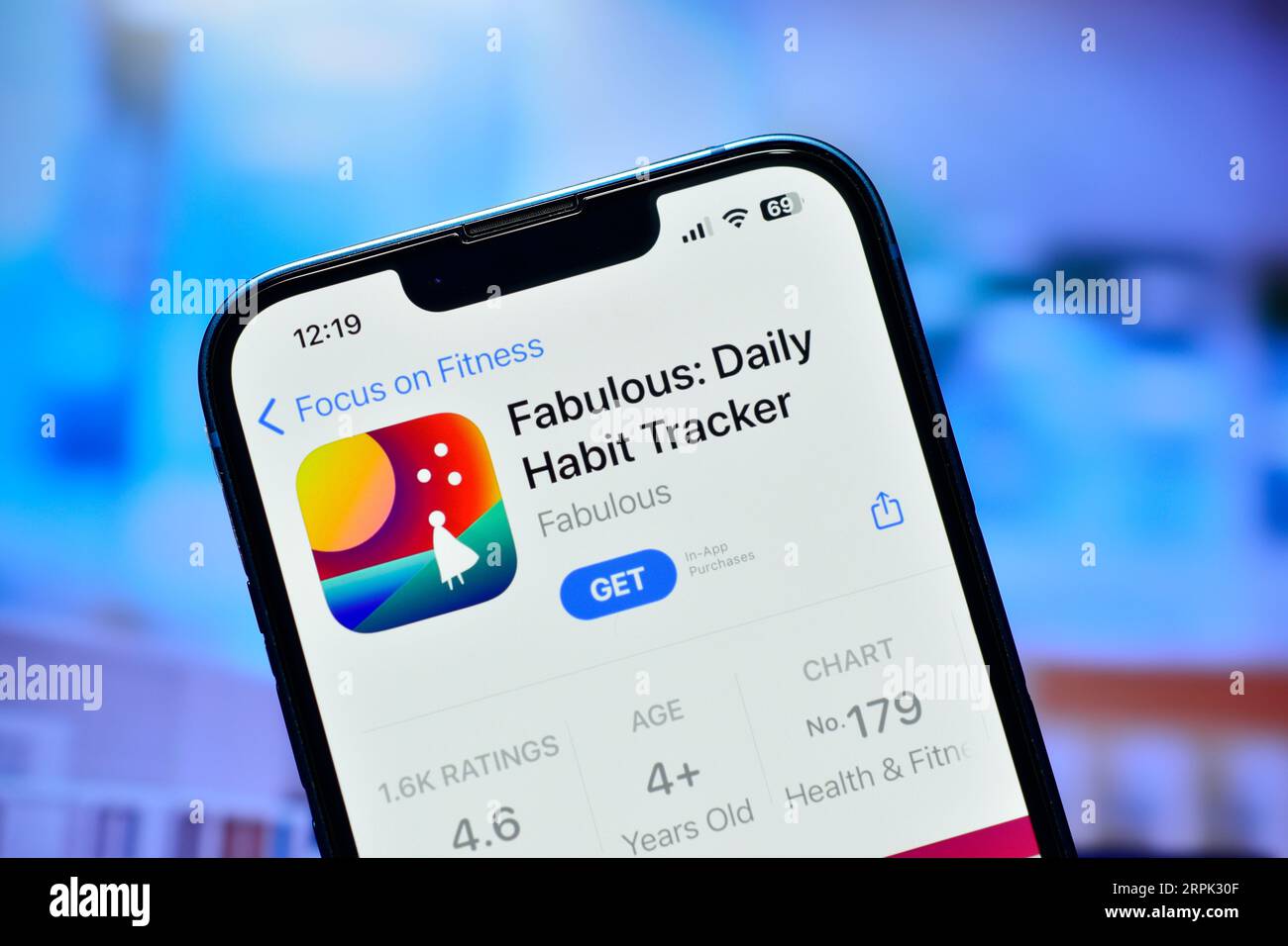 New Delhi, India 4 September 2023:- Fabulous app in iphone used to ...