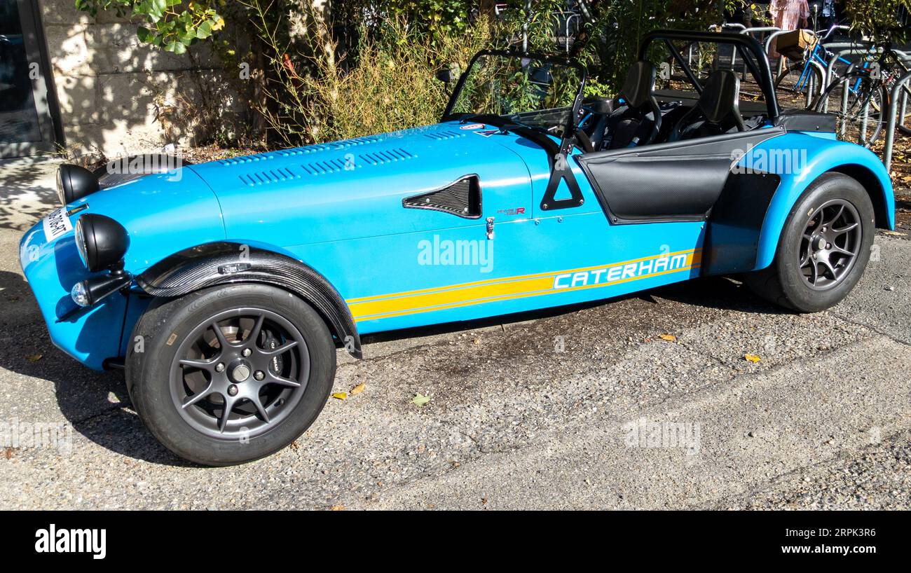 Bordeaux , France - 09 04 2023 : Caterham lotus seven r 135 convertible ...