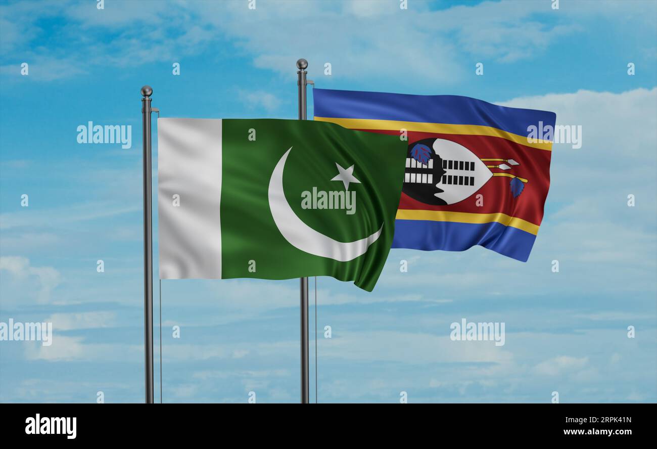 Pakistan eswatini flag hi-res stock photography and images - Alamy