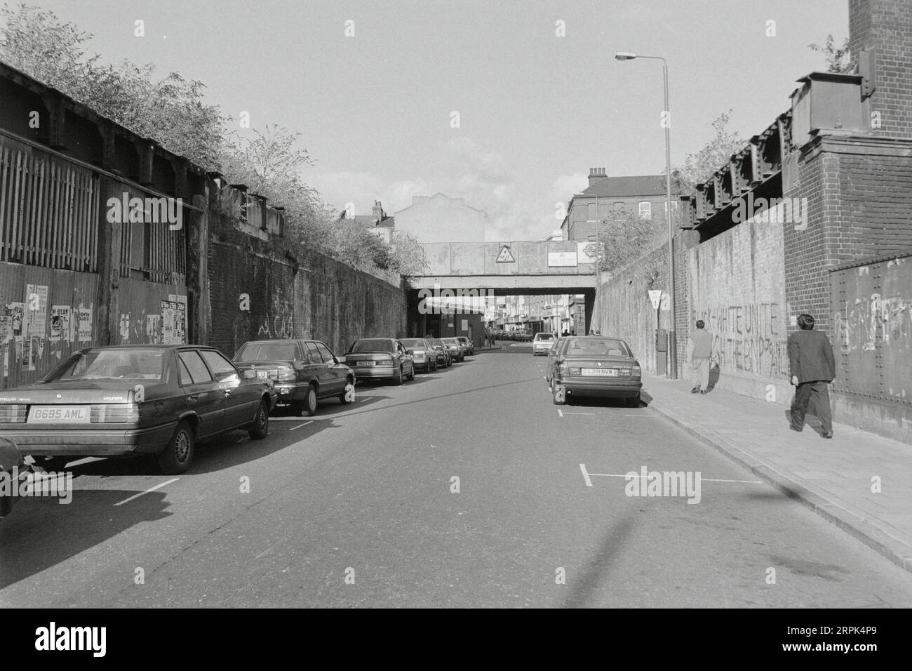 Stunning street shots of council flats in the East End of London during ...