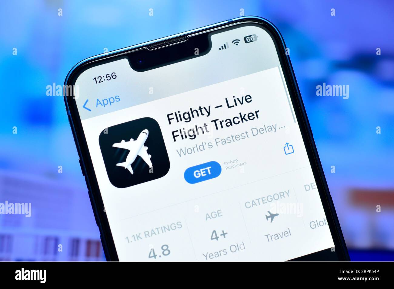 Flight tracker application hi-res stock photography and images - Alamy