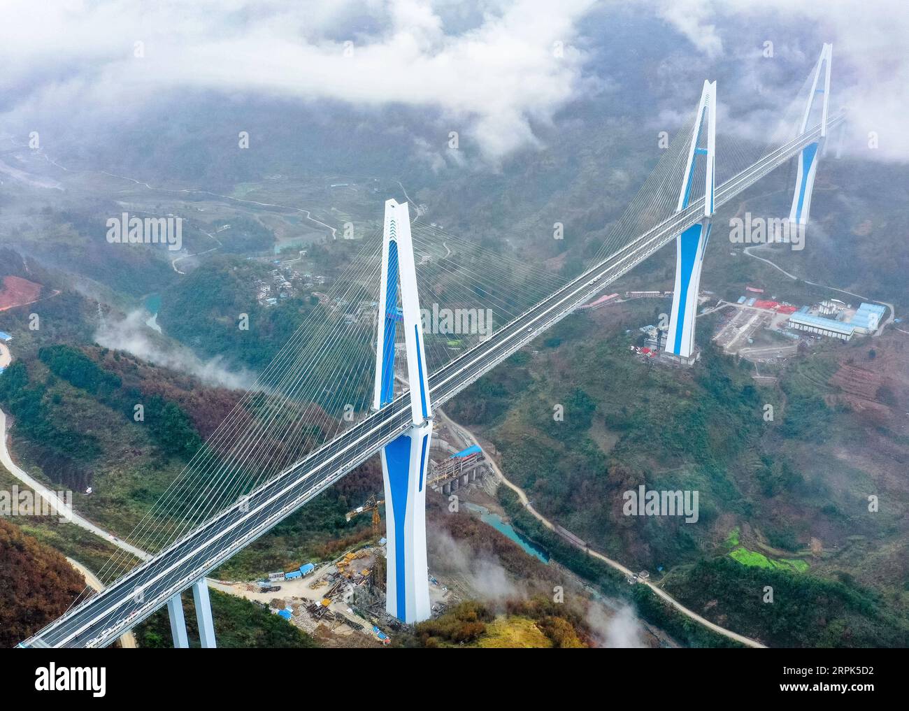 191230 -- PINGTANG, Dec. 30, 2019 -- Aerial photo taken on Dec. 30 ...