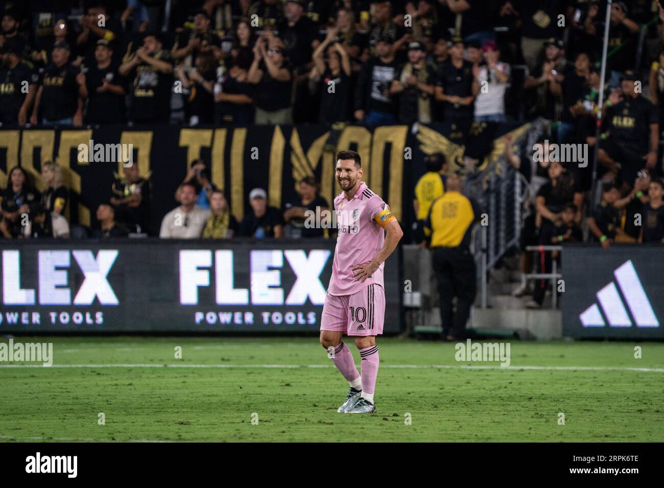 Inter Miami forward Lionel Messi (10) during a MLS match against LAFC ...