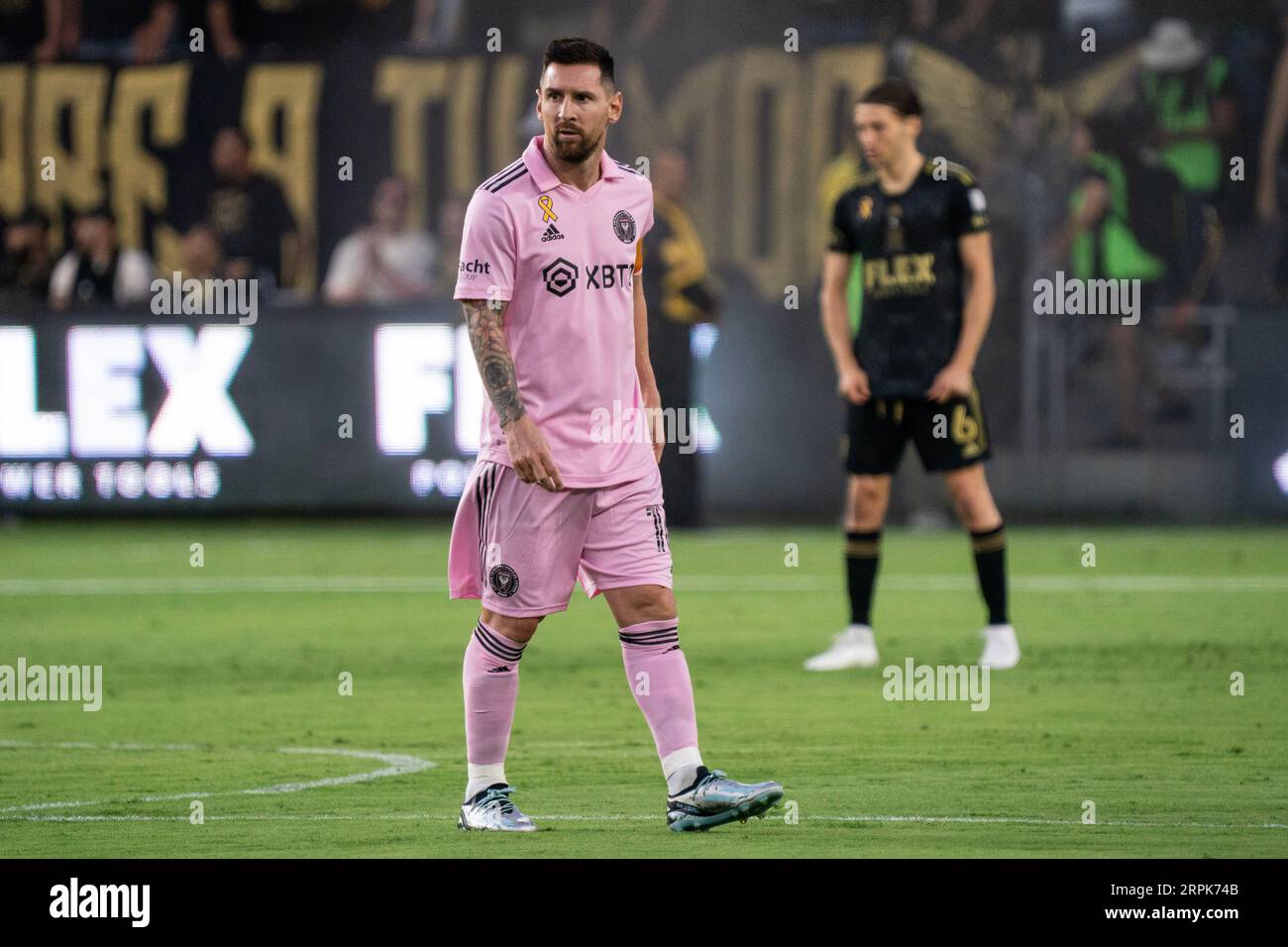 Inter Miami forward Lionel Messi (10) during a MLS match against LAFC ...