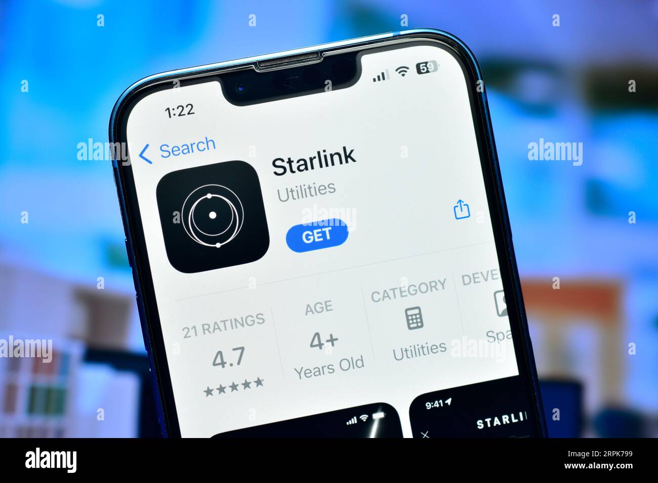 Broadband satellite internet access hi-res stock photography and images ...