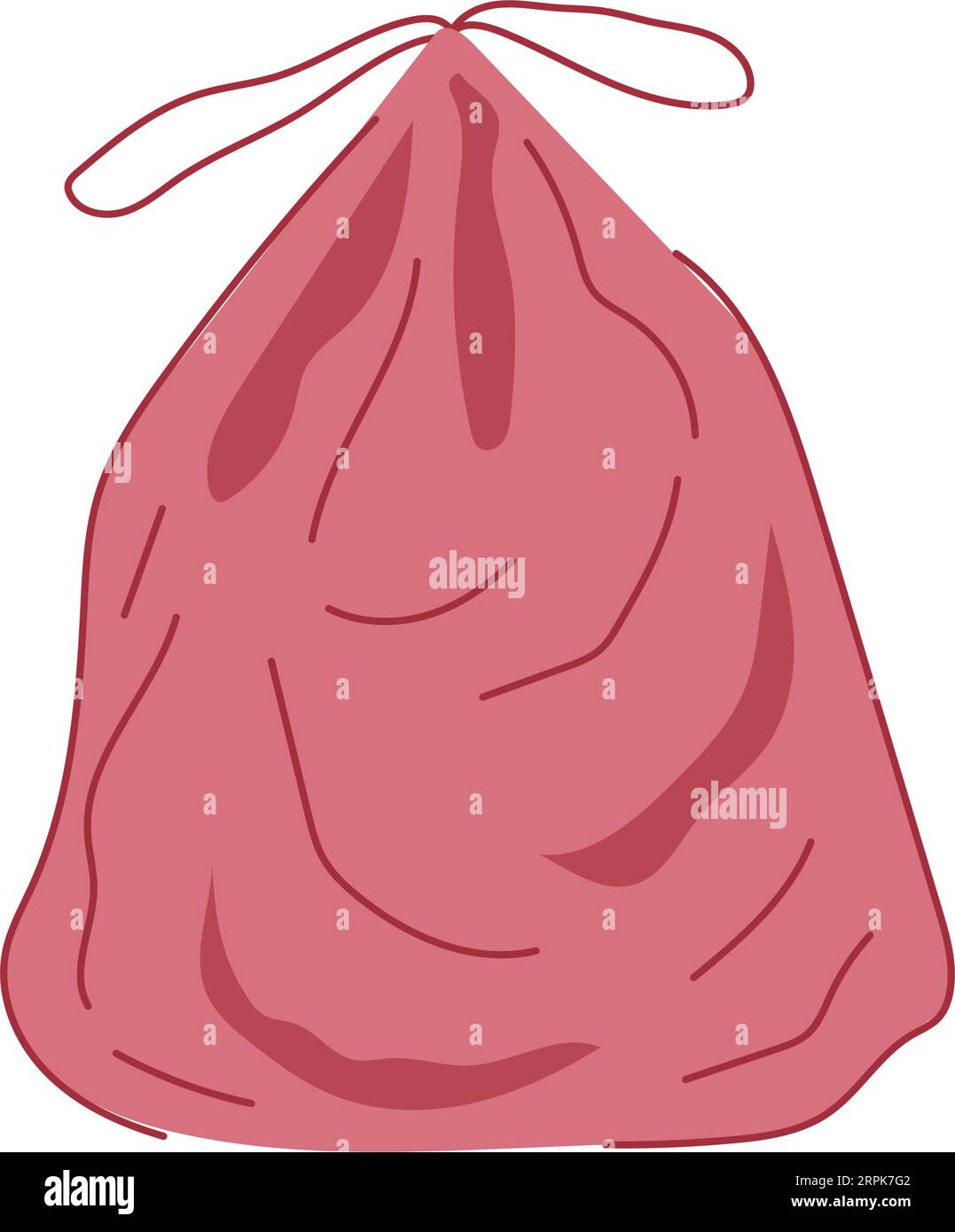 paper trash bag cartoon vector illustration Stock Vector Image & Art ...