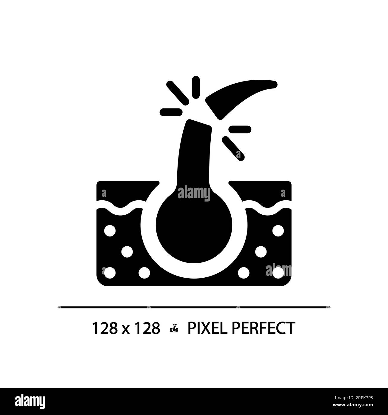 Broken skin Black and White Stock Photos & Images - Alamy