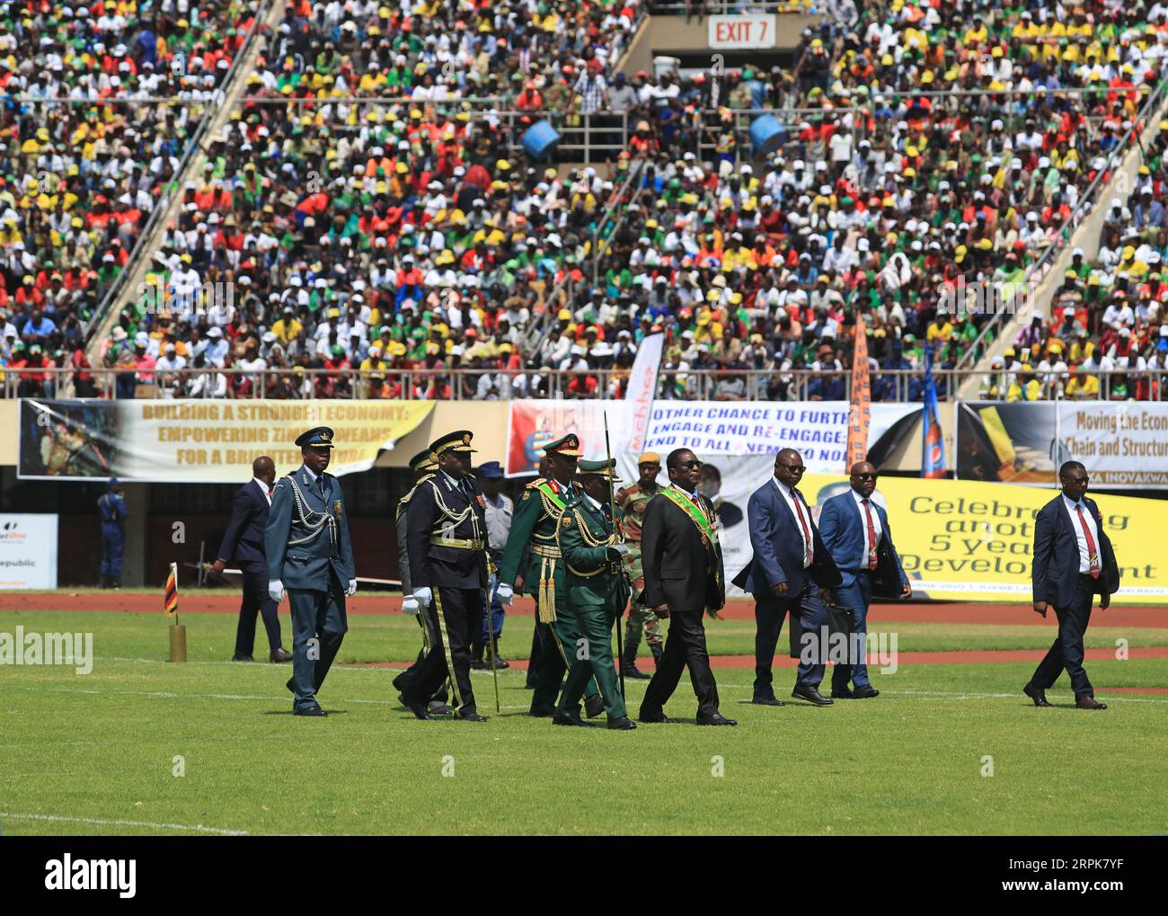 Harare, Zimbabwe. 4th Sep, 2023. Zimbabwean president-elect Emmerson ...
