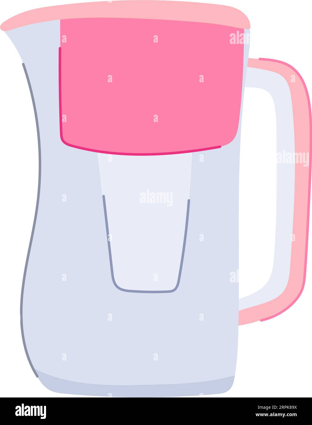 drink water pitcher cartoon vector illustration Stock Vector Image ...