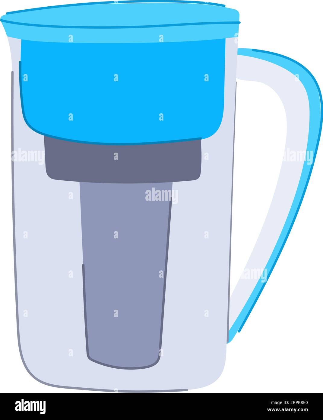 jug water pitcher cartoon vector illustration Stock Vector Image & Art ...