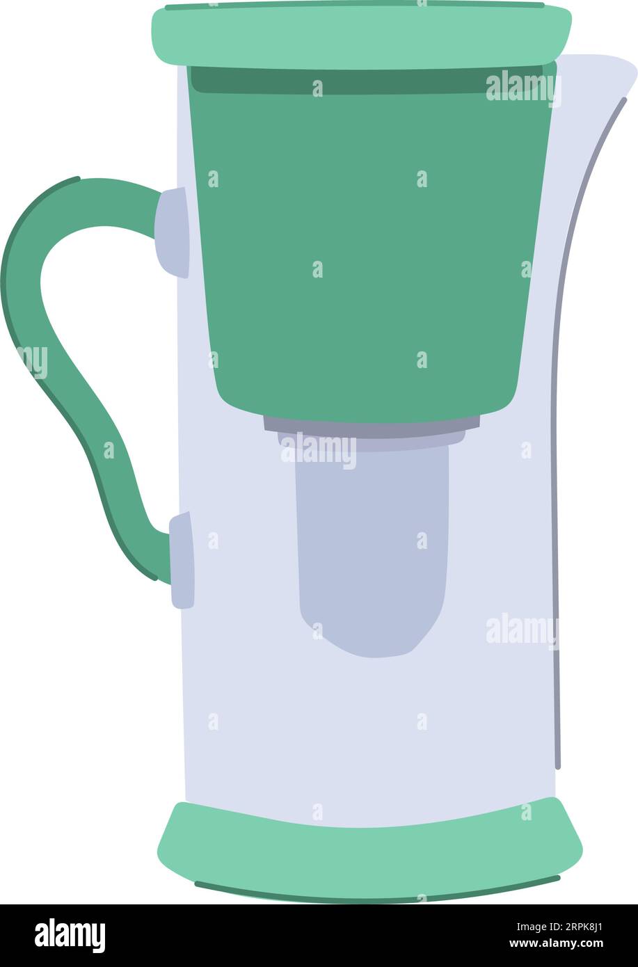 fresh water pitcher cartoon vector illustration Stock Vector Image ...